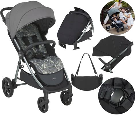 ESPIRO WAVE WÓZEK SPACEROWY DO 22 KG MIEJSKI MAGNETYCZNA KLAMRA ...