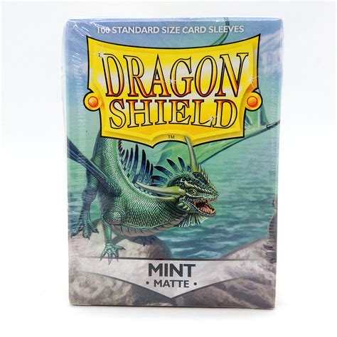 Dragon Shield Mint Matte 100 Sleeves Madtoyz