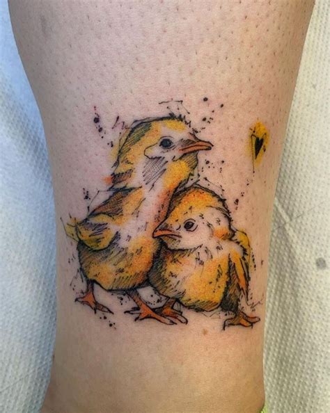 30 Cute Chicken Tattoos To Inspire You In 2025 Chicken Tattoo
