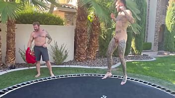 I Snuck Into His Backyard To Jump Naked Im Glad He Decided To Join Full Video Posted To My