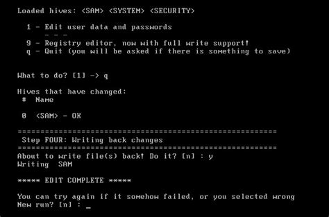 how to reset your windows password without an install cd