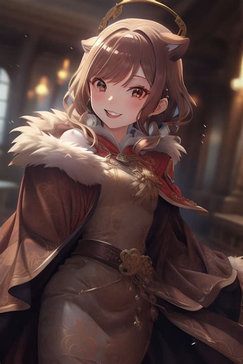 Mikas Luxurious Velvet Robe Wi Image Created By Mika S Sweets Tensor Art