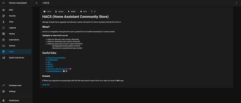 Solved Hacs Not Showing Integrations Or Menu Third Party Integrations Home Assistant Community