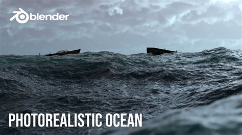 Создание реалистичного океана в Blender Creating A Realistic Ocean In