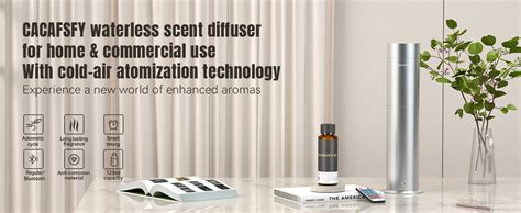cacafsfy diffuser waterless scent diffuser machine