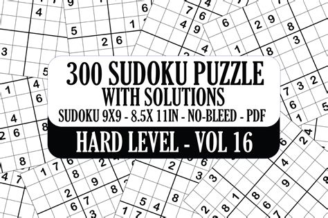 Sudoku Hard Graphic By Rafdil · Creative Fabrica Sudoku Hard Graphic By Rafdil · Creative Fabrica
