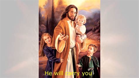 He Will Carry You With Lyrics Scott Wesley Brown Youtube