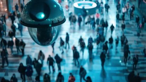 Security Camera Motion Detection System Recognizes And Identifies