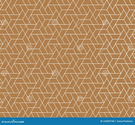Vector Hexagon Seamless Pattern Repeating Geometric Triangular Grid Vector And Illustration
