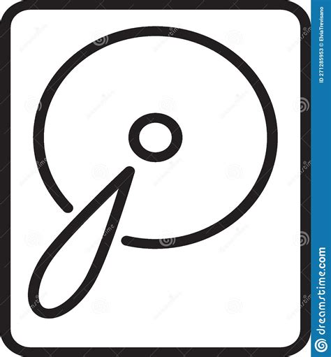 Search Icon Black And White Vector Graphics Stock Illustration Illustration Of Circle Organ