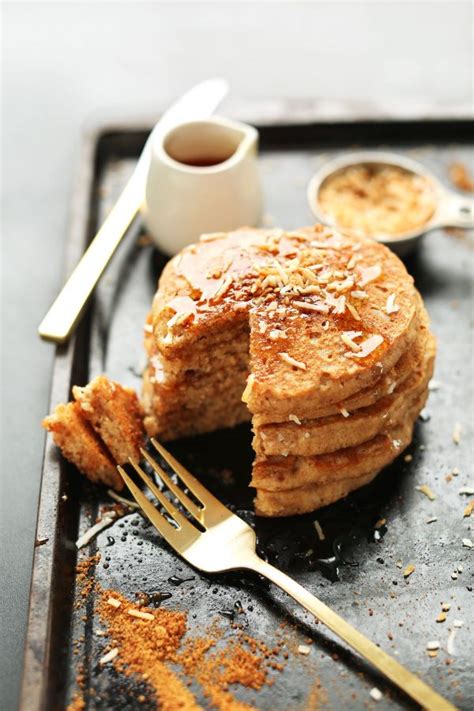 Toasted Coconut Pancakes Minimalist Baker Recipes