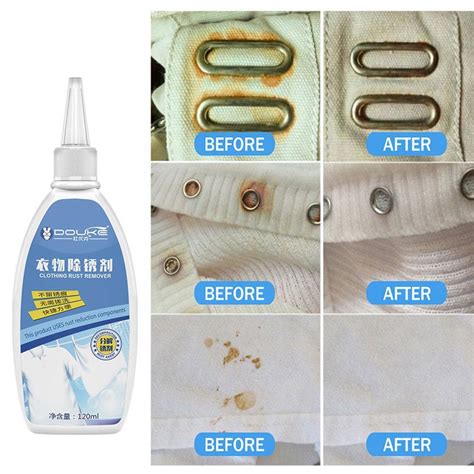Ml Clothes Rust Remover Multi Purpose Fabric Ru Grandado