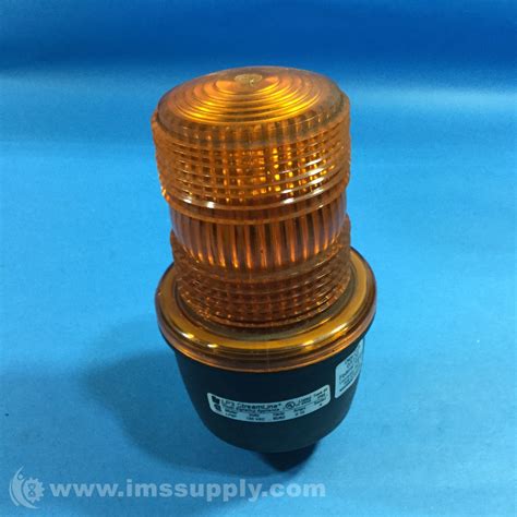 Federal Signal Lp3p 120a Strobe Pipe Mount 120vac Amber Ims Supply