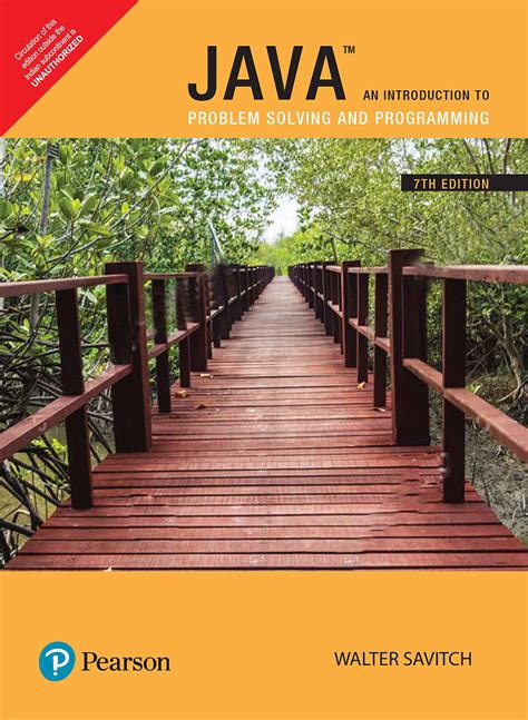 Java An Introduction To Problem Solving And Programming Walter