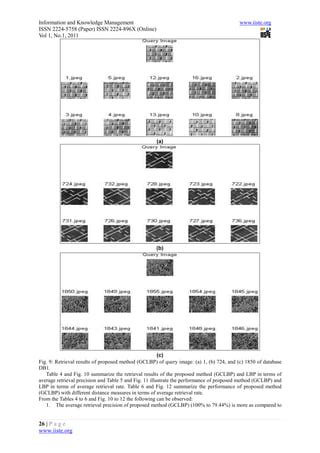 Graph Cut Based Local Binary Patterns For Content Based Image Retrieval Pdf Databases