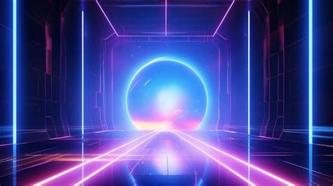 Premium Ai Image Abstract Curved Geometric Minimalist