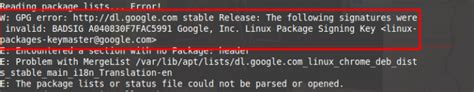 Quick Tip How To Fix Gpg Error Badsig In Linux Mint Ubuntu Unixmen