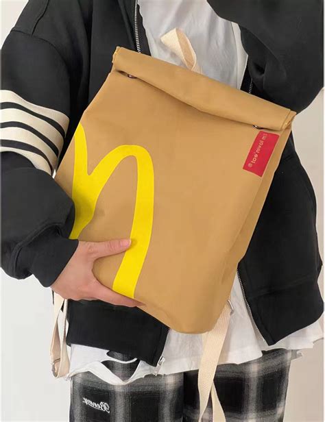 Mcdonalds Golden Arches Bag Mcdonalds Backpack Mcdonalds Etsy Hong Kong