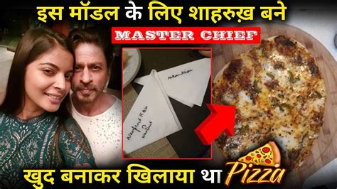 Shahrukh Khan Become Master Chef For This Special Person Youtube