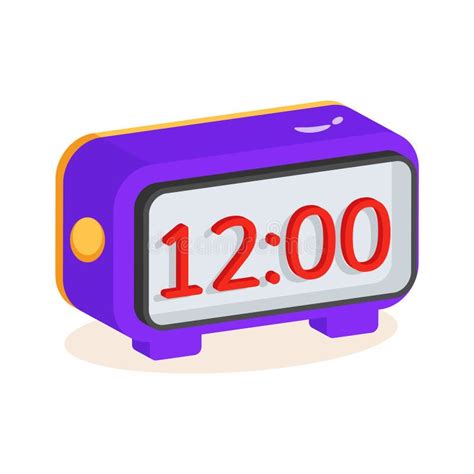 here is a captivating 3d icon of birthday countdown clock stock