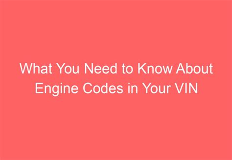 Quick Ways To Find Your Ford Engine Code AutomotiveGlory