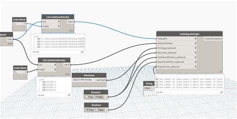 Link Multiple DWG Dynamo