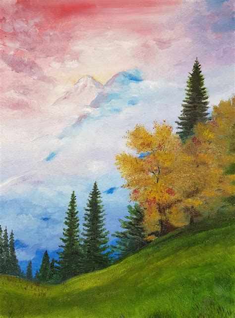 Картина "Горный пейзаж" | Painting, Picture, Art