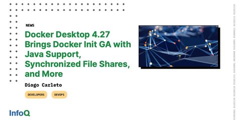 Docker Desktop 427 Brings Docker Init Ga With Java Support