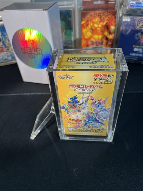 Magnetic Case Teca Per Box Pokemon Giapponese 10 Buste Espositore In