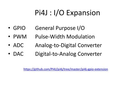 Raspberry Pi And Pi4j Ppt