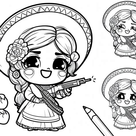 Pinto Dibujos Adelitas Para Colorear