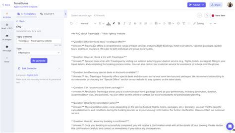 Ai Faq Generator Frequently Asked Questions Made Easy