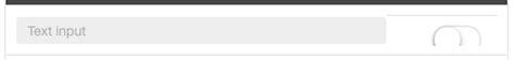 Javascript Ionic Input Insert With Ion Toggle Instead Of Button