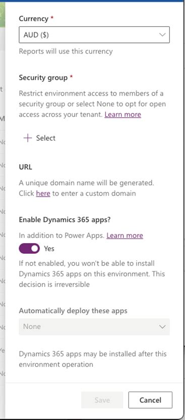 Power Platform For Admins Create Dataverse With Dynamics Apps Enabled Olena S Dynamics