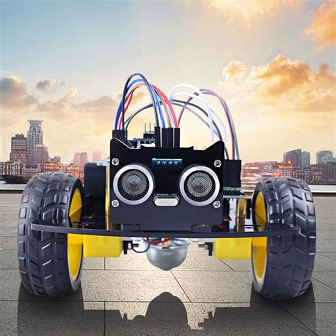 Набор для моделирования робота машинки на Ардуино Arduino 2wd Car