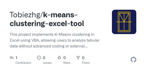 Github Tobiezhgk Means Clustering Excel Tool This Project