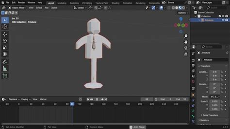 rig your 3d model in blender by suriras fiverr