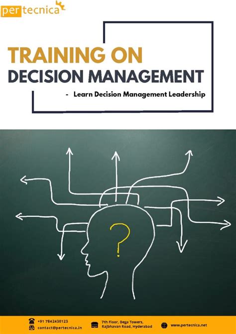 Decision Management Software Training Decision Making Process