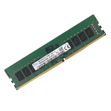 Hynix Ddr4 16gb 2400mhz Pc4 19200 288 Pins 2rx8 12v Udimm Desktop