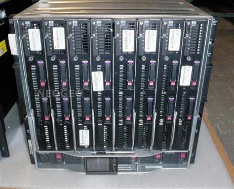 Hpe Bladesystem C7000 Enclosures Maximize Server Efficiency