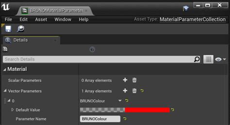 Use Material Parameter Collections Spaceplaceinterface