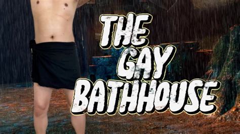 a gay man had sex with a lot of men in a gay bathhouse and swallowed a