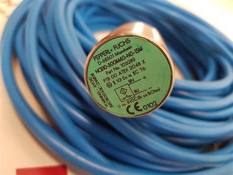 Pepperl Fuchs Ncb10 30gm40 N0 15m Inductive Sensor 106283 Aeliya Marine