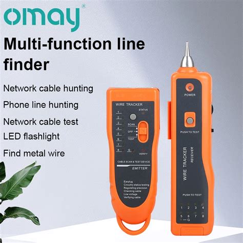 Rj11 Rj45 Cat5 Cat6 전화선 추적기 추적기 토너 이더넷 Lan 네트워크 케이블 테스터 감지기 라인 파인더네트위킹