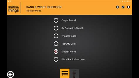 Hand And Wrist Injection Trainer With Tablet In Light Skin Tone Limbs