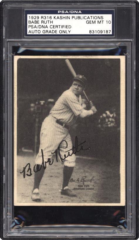 Signed Babe Ruth Card Value How Much Is A Signed Babe Ruth Baseball