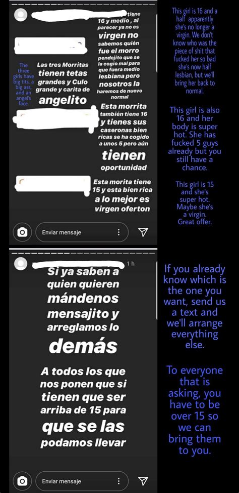 Instagram Account Selling Teenagers As Prostitutes R