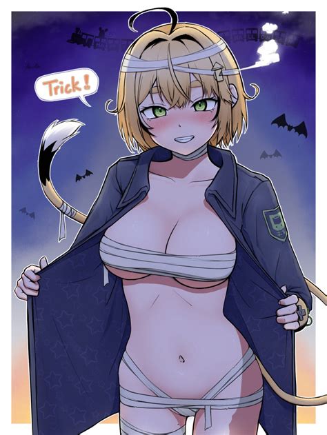 Rule 34 1girls Background Bandage Bra Bandage Panties Bandages Blonde Hair Blush Dooby3d