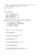 Understanding Java Class For Fast Food Burger Orders Course Hero
