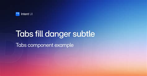 Intent Ui Patterns Fill Danger Subtle Intent Ui Design
